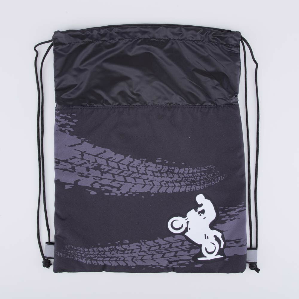 Мешок для обуви серый котофей 02708215-40 размер выс. 50 см.