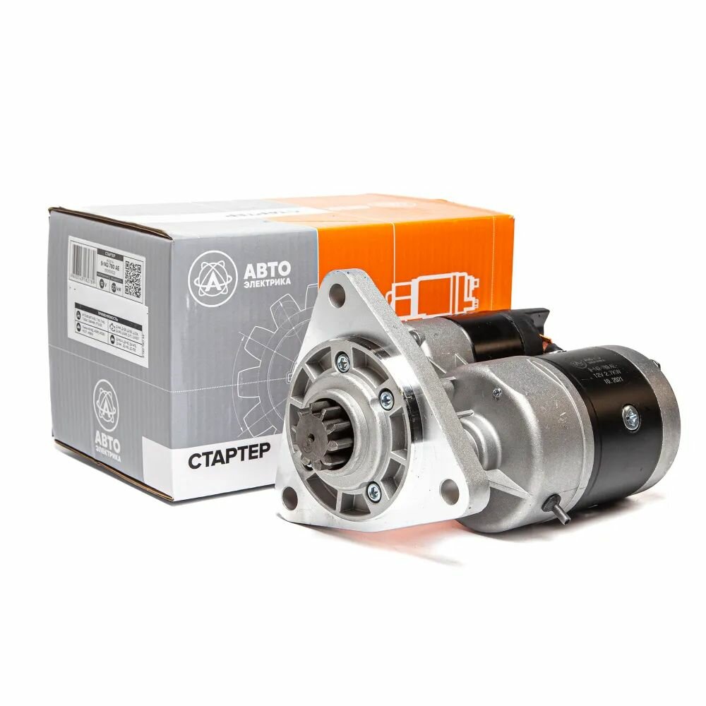 9-142-780 АЕ Стартер редук. 11010002 (МТЗ-80-82) дв. ММЗ Д-242,243,244,245 12В, 2.7кВт АвтоЭлектрика