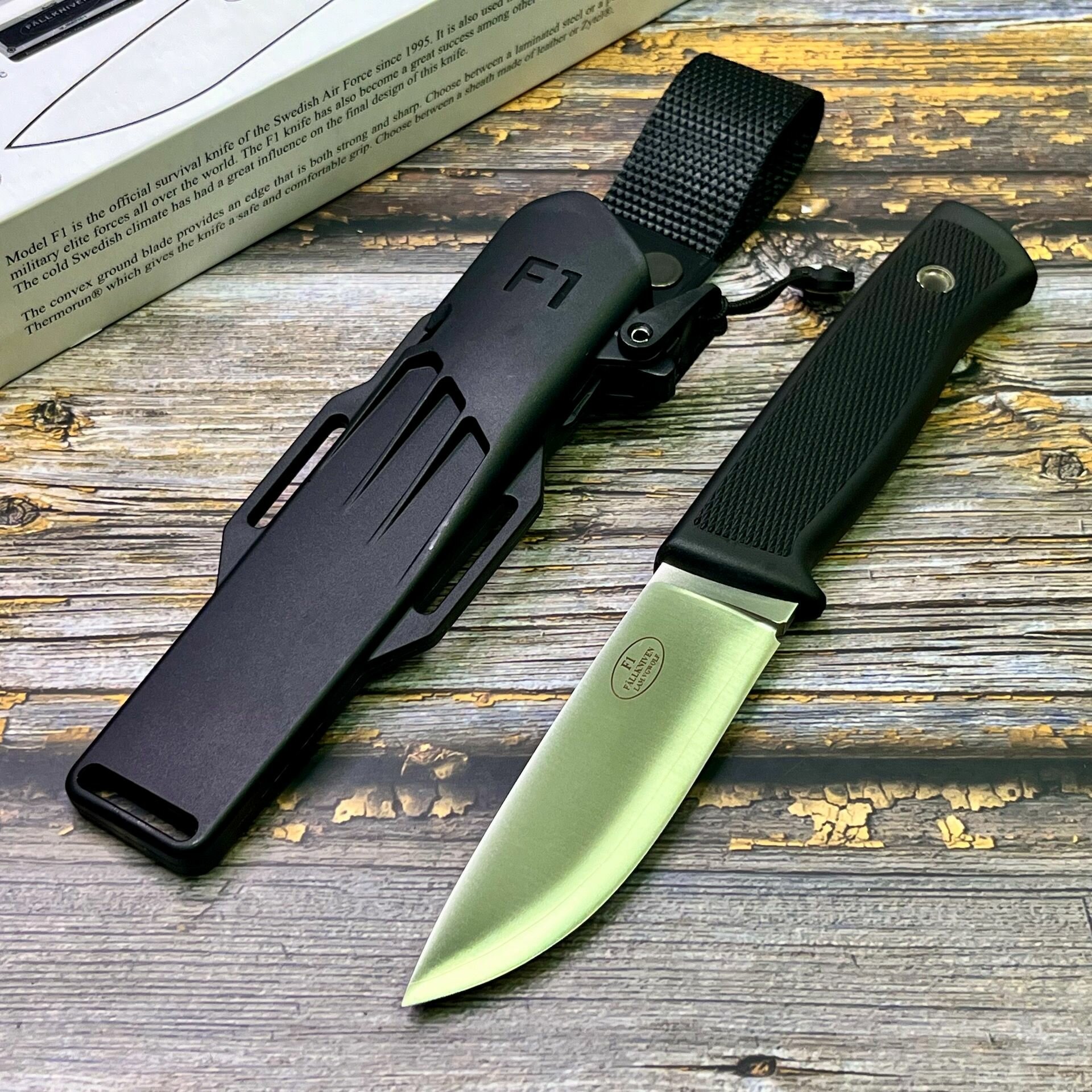 Нож Fallkniven FNF1NZ F1, VGWOLF Blade