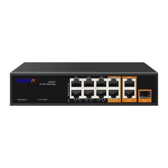 Коммутатор TRASSIR TR-NS13111S-120-8PoE