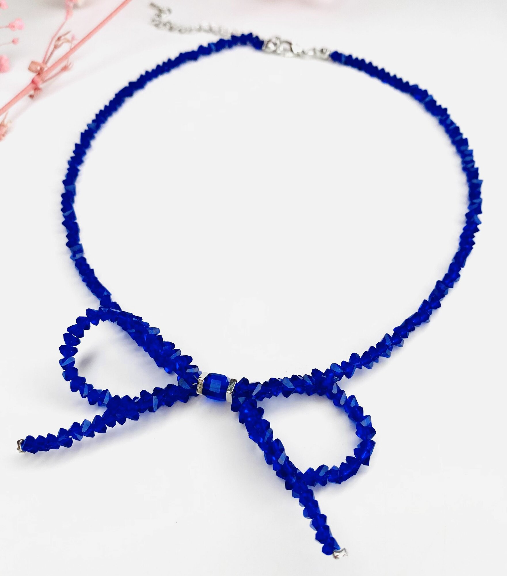 Колье, стекло