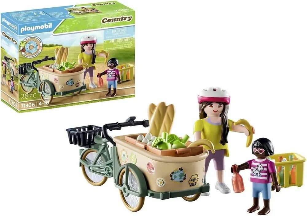Конструктор Playmobil Country Грузовой велосипед 71306