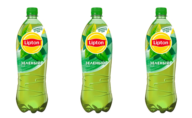 Липтон чай зеленый, 1 л, 3 шт