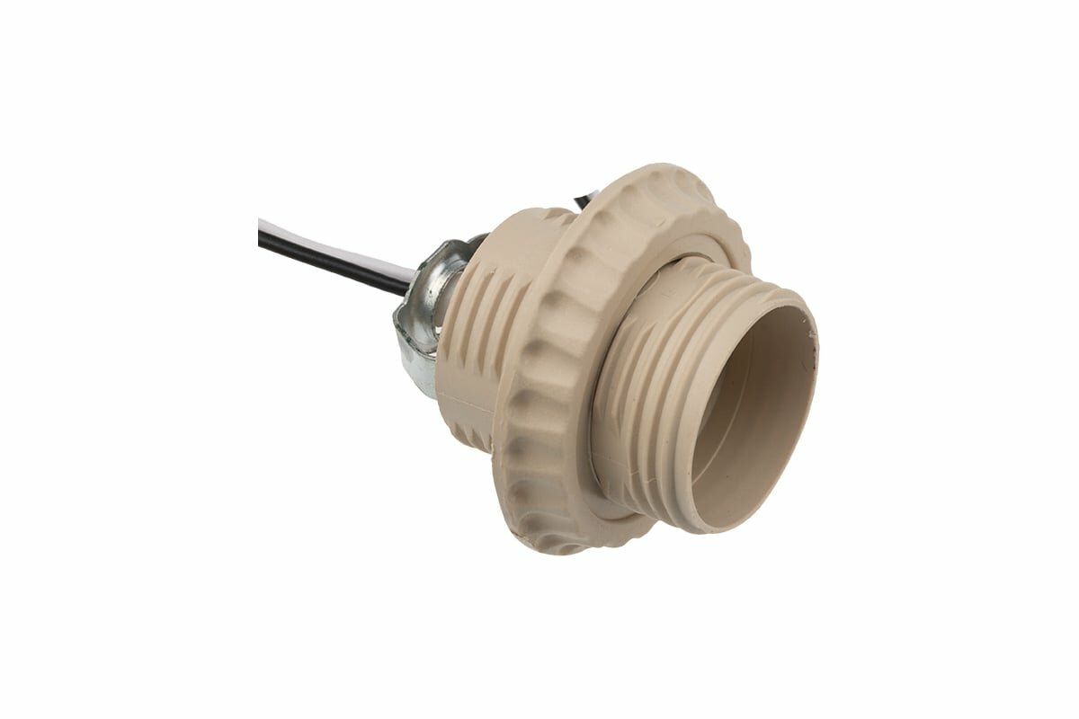 REXANT Патрон E27 с проводом 20 см белый 11-8875 для светильников и ламп в быту