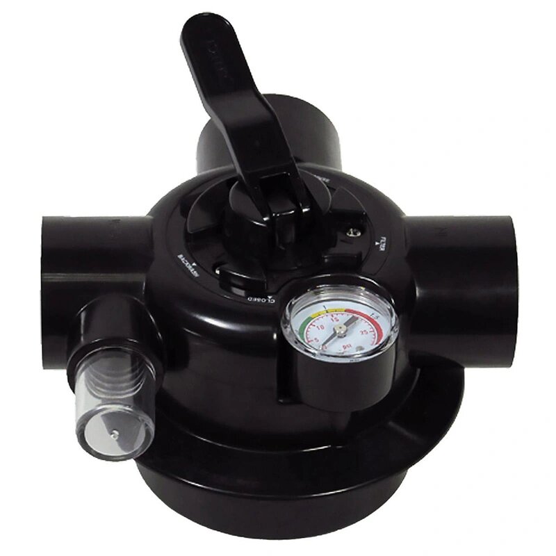 Кран 4-ходовой Aquaviva MPV16, 17 м3/ч, верхнее подключение 1 1/2", 3,5 бар, ABS-пластик, цена - за 1 шт