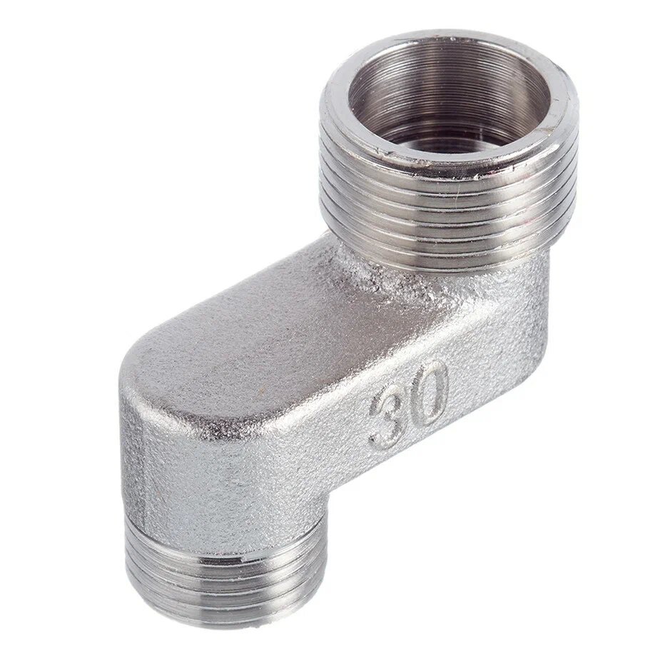 Эксцентрик наружная-наружная 1/2" х 3/4" х 30 мм Gappo G2292.30, никелированный, металл