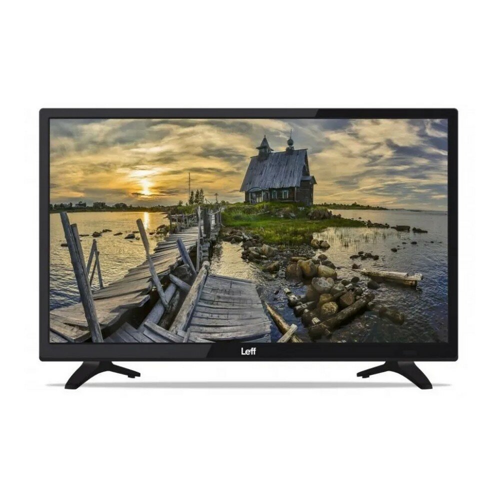 24" Телевизор Leff 24H250T Black