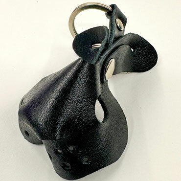 Fetish Dreams Брелок кожанный Зайчик Из натуральной кожи