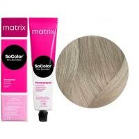 Краска для волос Matrix Coloring Hair SoColor Pre-Bonded, Перманентная краска для волос с бондером, 9A (9.1)