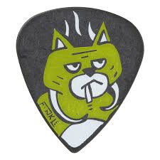 Набор медиаторов Pickboy Pick Stoned Cat, черные, 0.8 мм, упаковка 10 шт.