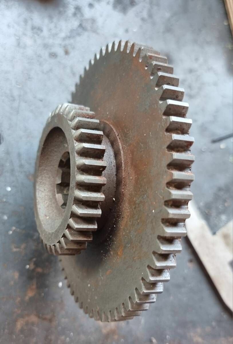 Колесо зубчатое 010.37.109 ( блок шестерня 1-5,1-4 передачи КПП ) к мини трактору КМЗ-012.