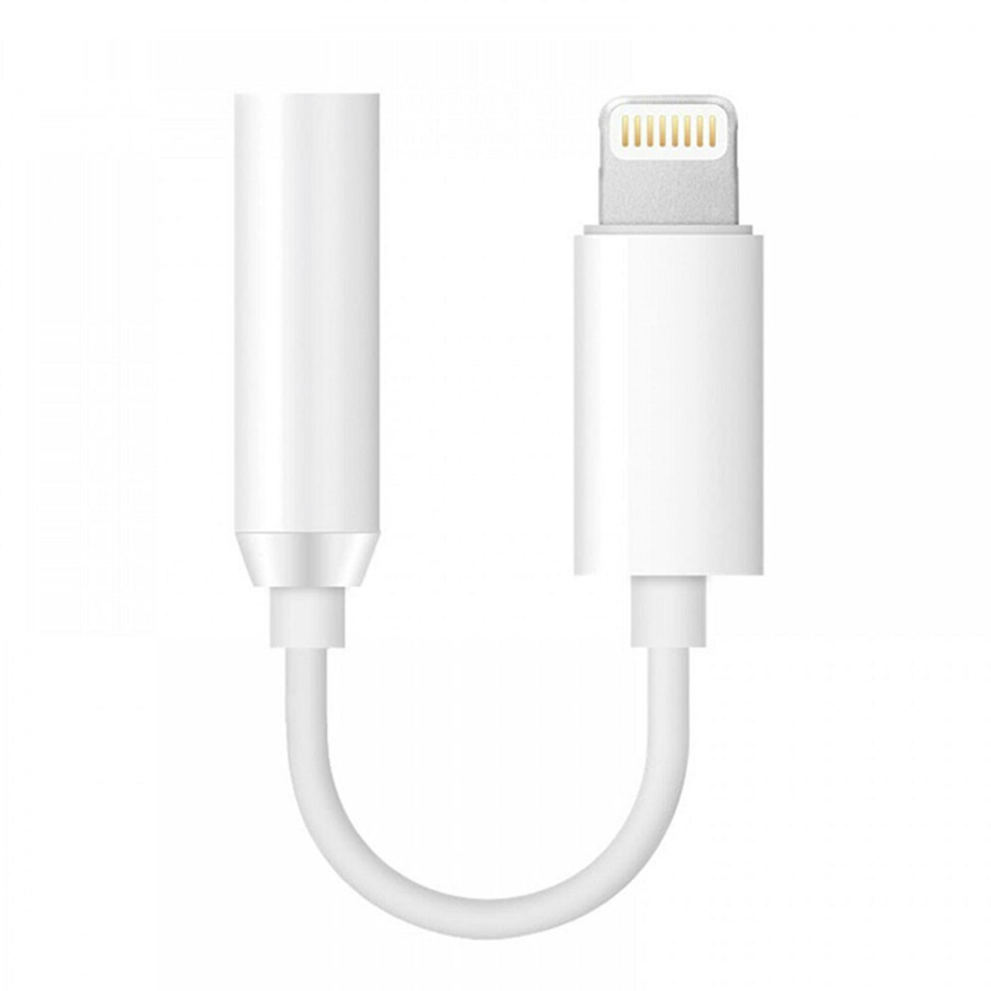 ABS Адаптер переходник aux 3,5 mm - Lightning Dream LA01, белый