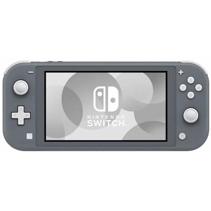 Игровая приставка Nintendo Switch Lite 32 ГБ HDD, без игр, Gray, серый