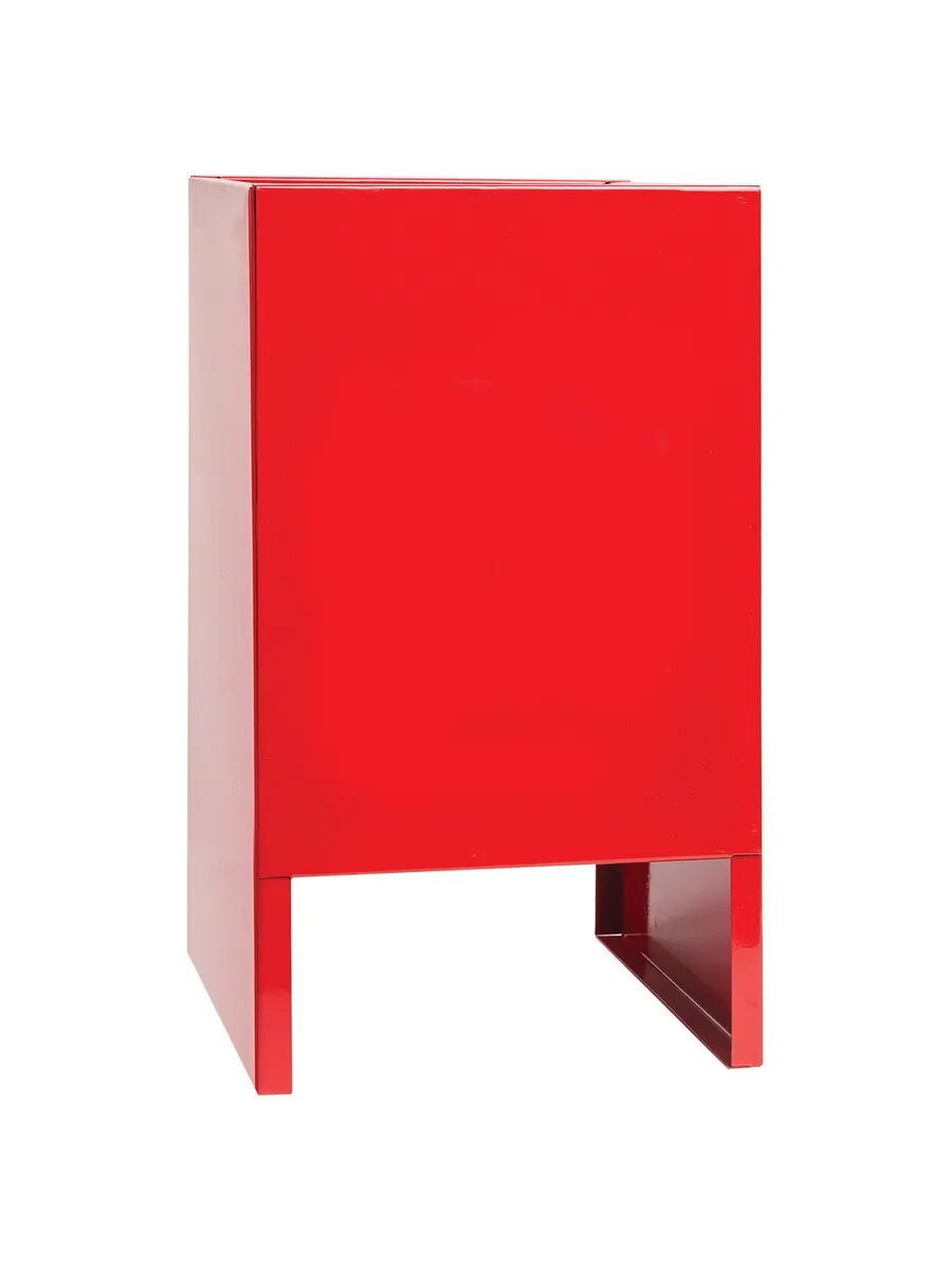 Подставка под огнетушители ярпож П-15 металлическая сварная диаметр до 150 мм нагрузка до 8 кг красная