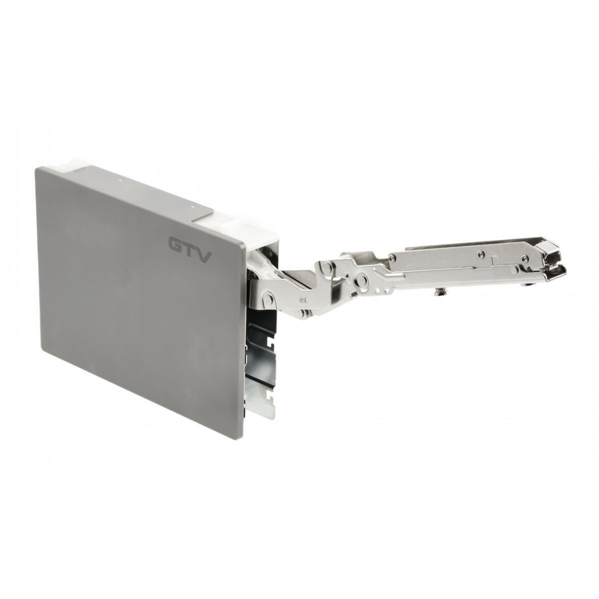 Подъемный механизм HORIZON soft close 3500-5200 F фасад 400-650 антрацит (серый)