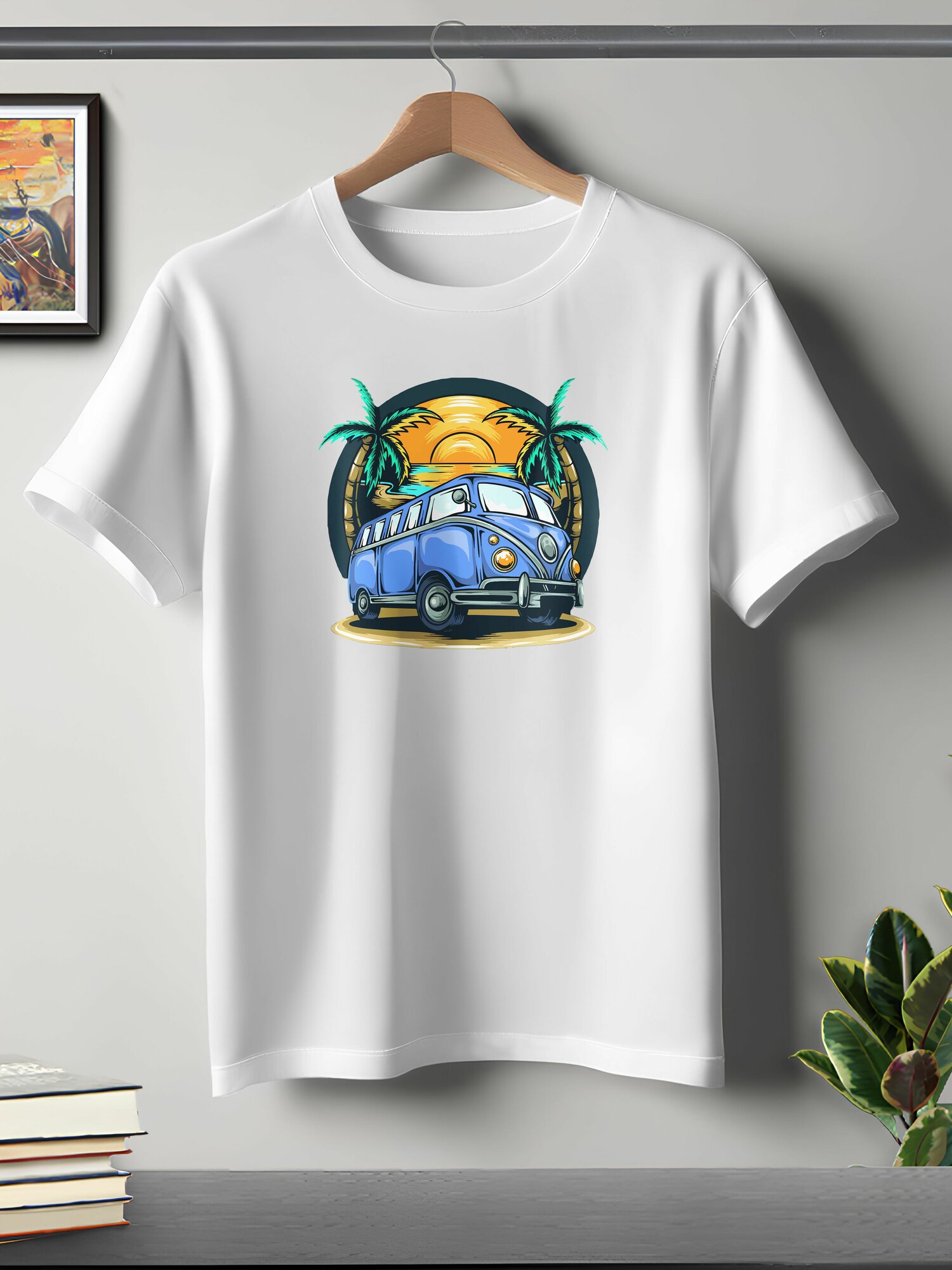 Футболка ONEQ унисекс 68-70 (6XL) размер с принтом Summer SVG, белая