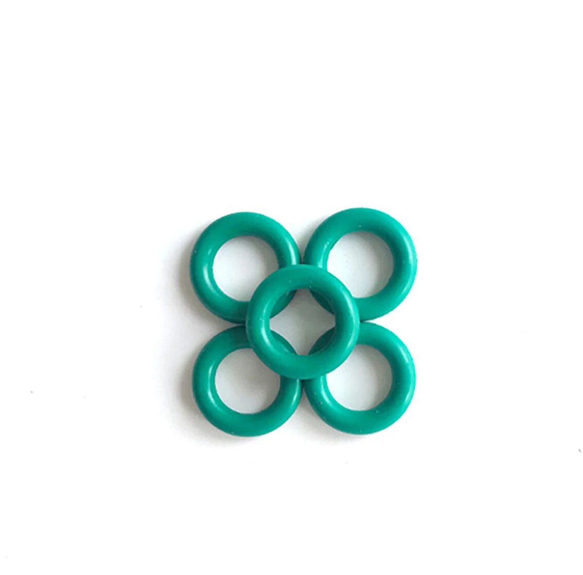 Зеленые уплотнительные кольца FKM 7-50 мм 17x2.5mm-20pcs