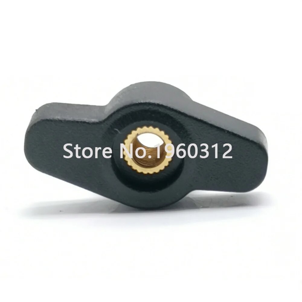 5шт М4 М5 М6 25 # Диаметр головки S Бакелитовые ручные затягивающиеся гайки/Бабочка Пластиковая головка Ручная ручка Гайка