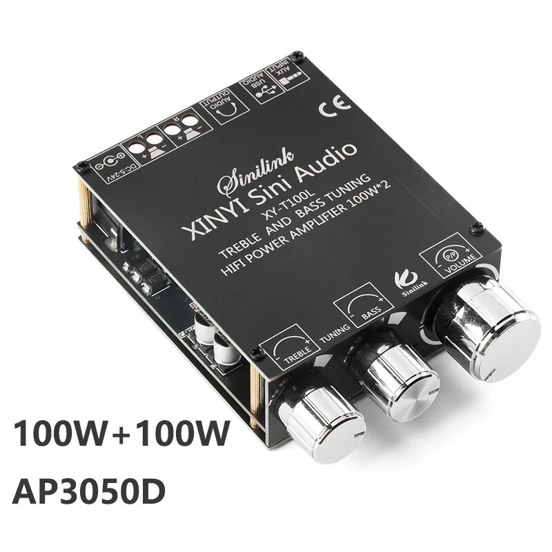 RIXITE T100H Bluetooth усилитель мощности T100L AP3050D