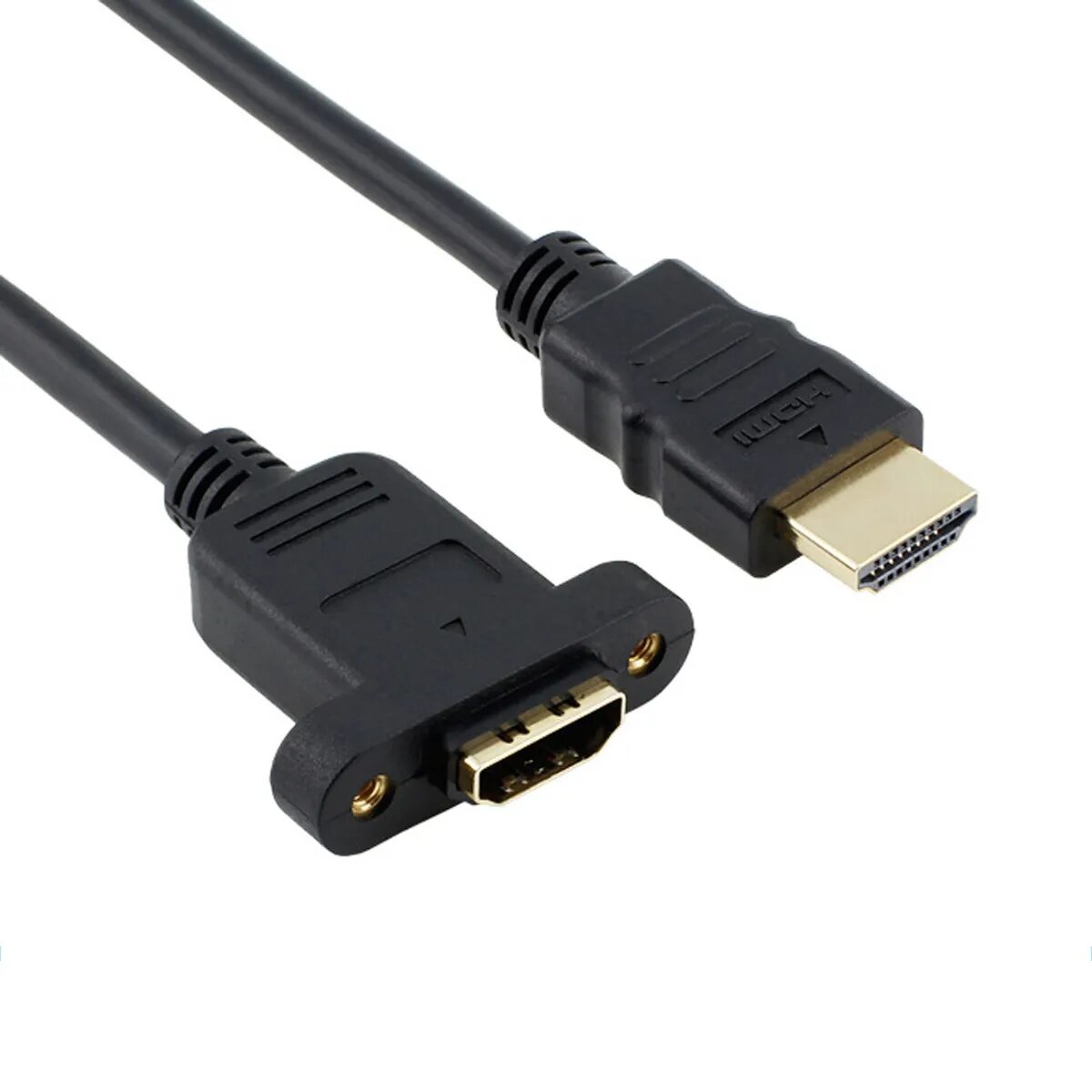 HDMI кабель удлинитель 30/60/100/150 см мужской-женский Straight, 15cm