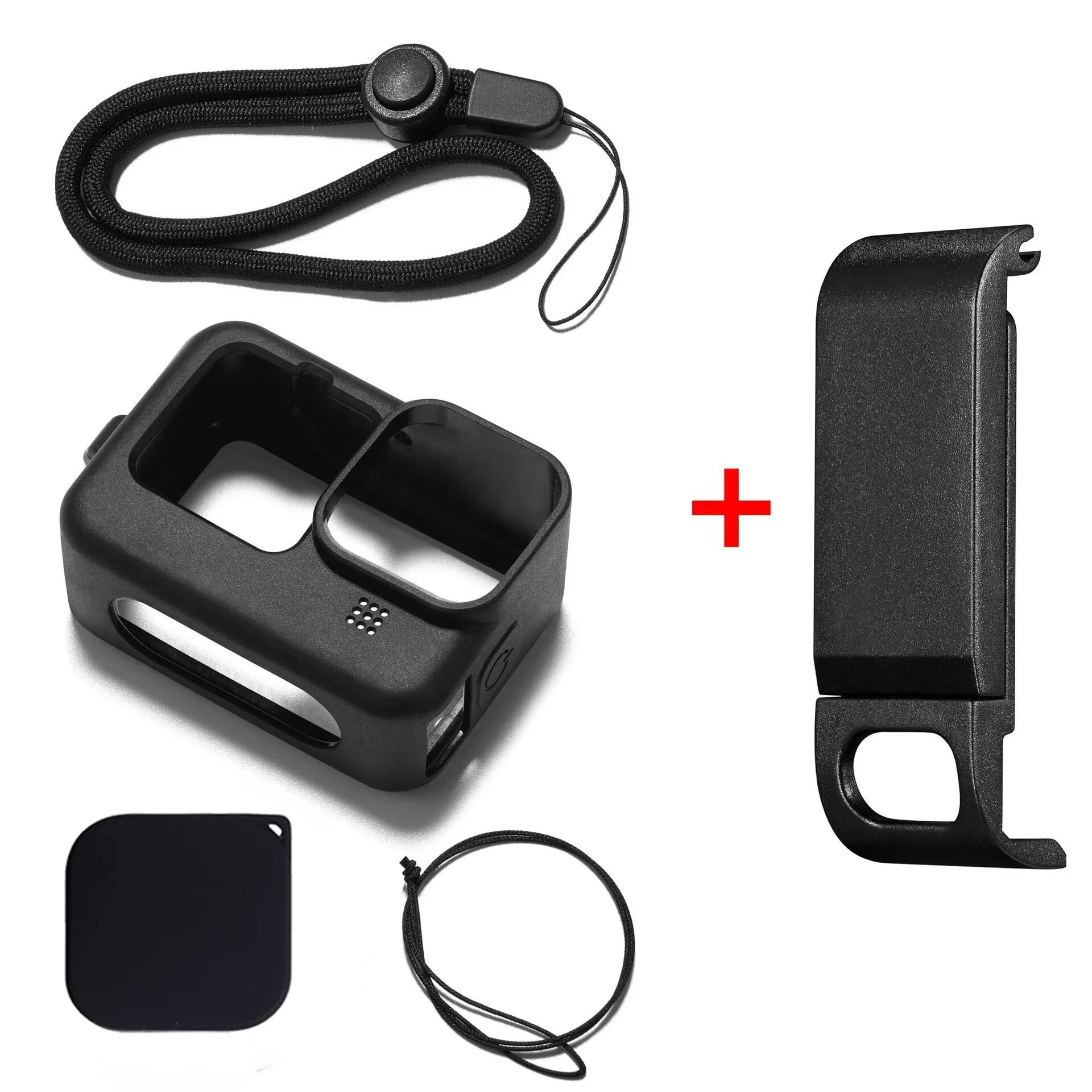 Чехол для GoPro Hero 12 11 10 9 Giuhds черный black set 2