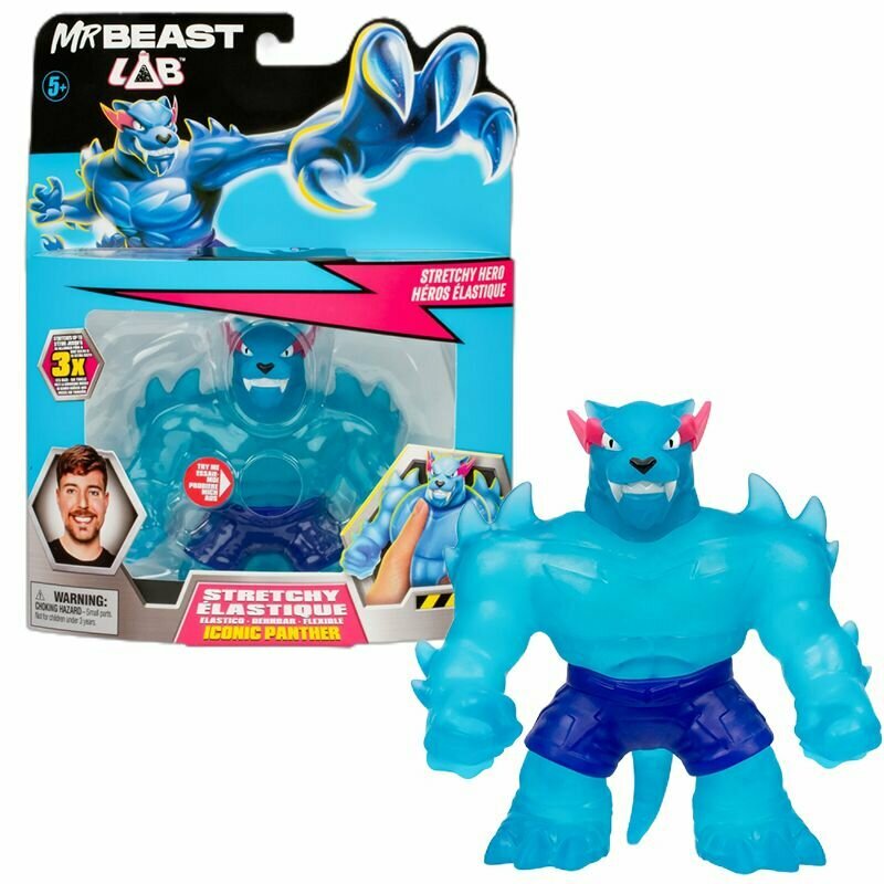 Игрушка MrBeast lab Stretchy Hero-Stretchy Iconic Panther