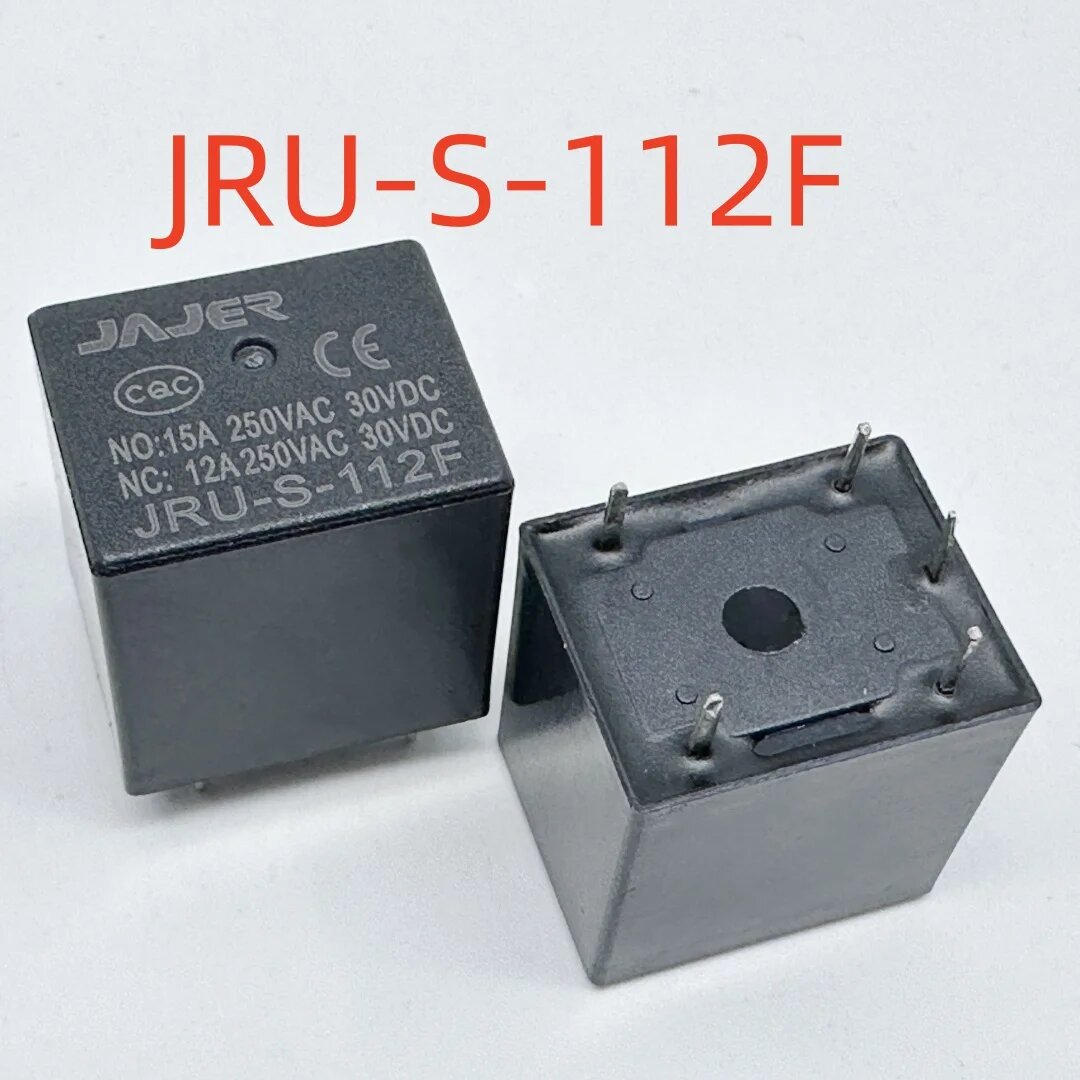 Новое реле JRU-S-112F (22FC-12V-15A), 5 контактов