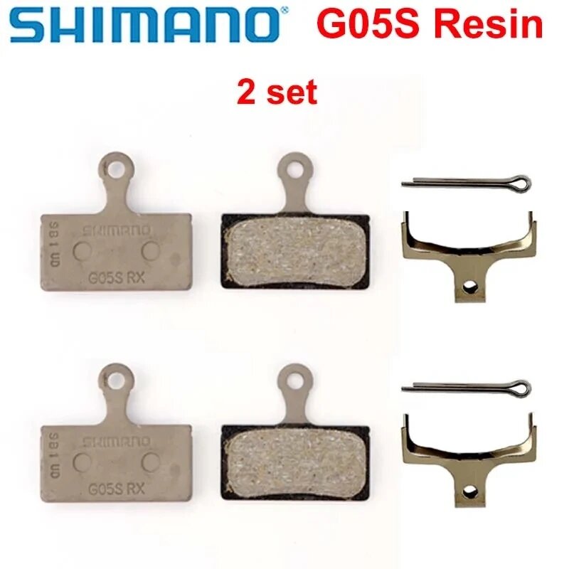 Shimano G05S / G05A Смоляные тормозные колодки DEORE XT SLX DEORE G05S 2 SET