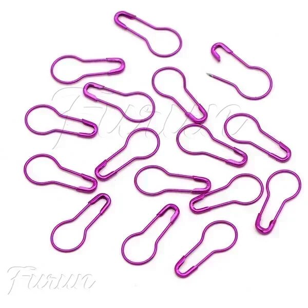 Булавки для вышивки и вязания, 100 шт. Фиолетовый, 11