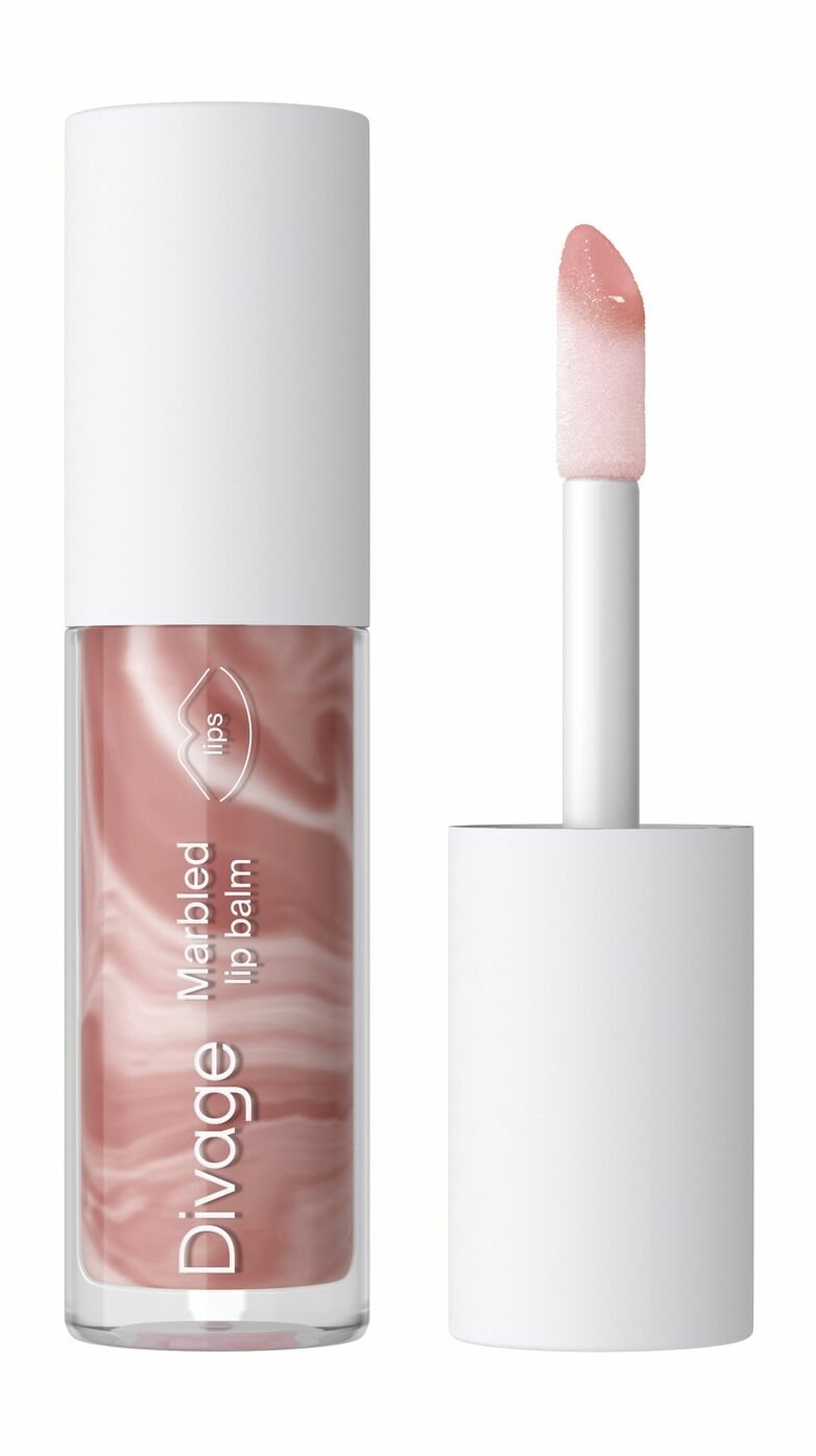 DIVAGE Бальзам для губ Marbled Lip Balm, 4 мл, 03
