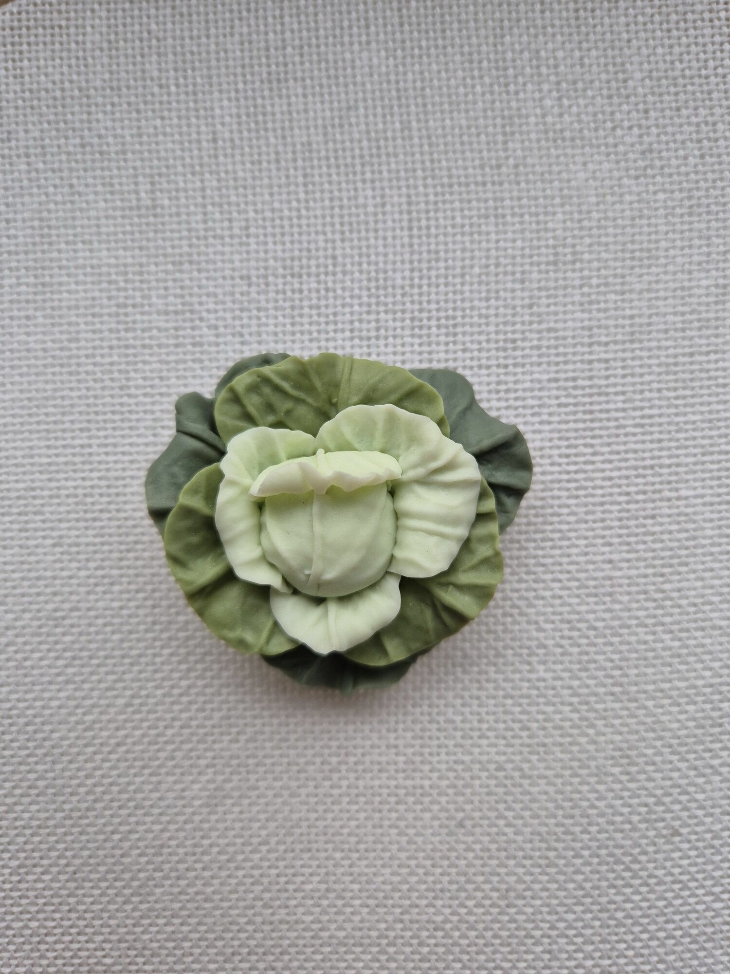 Игольница-магнит/магнитный держатель "Капуста"