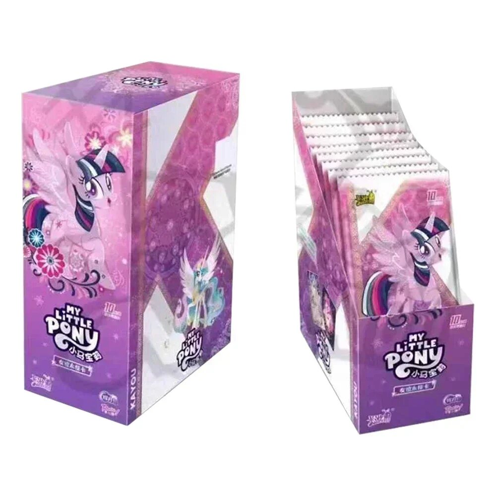 KAYOU коллекционная карта My Little Pony Friendship Forever Фиолетовый, 18 packs per box