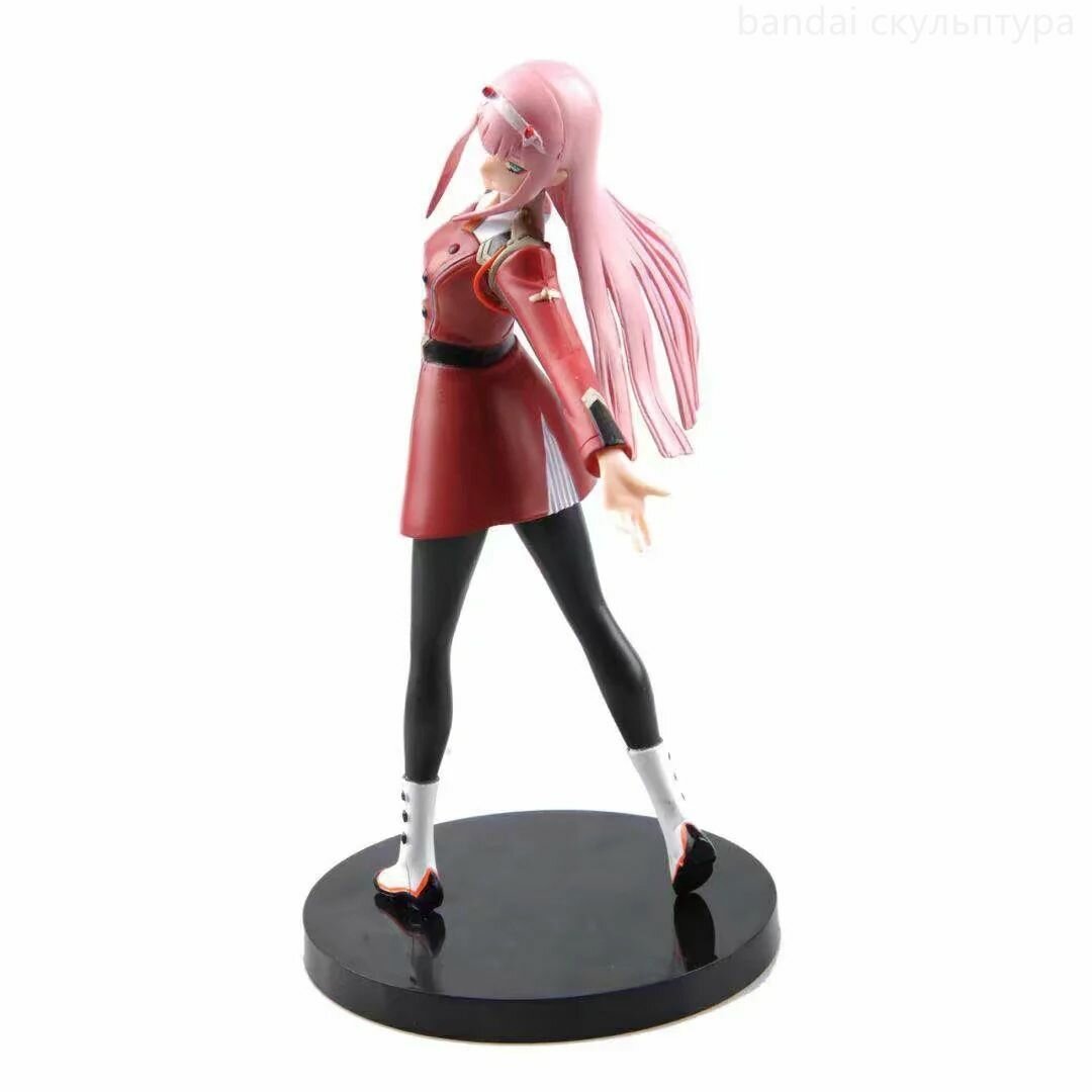 Zero Two Мультяшная красивая девушка кукла настольная модель украшения игрушечная статуя