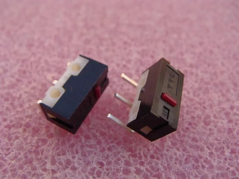 TTC Bend Pin Series микропереключатели для мыши Razer 2pcs left bend