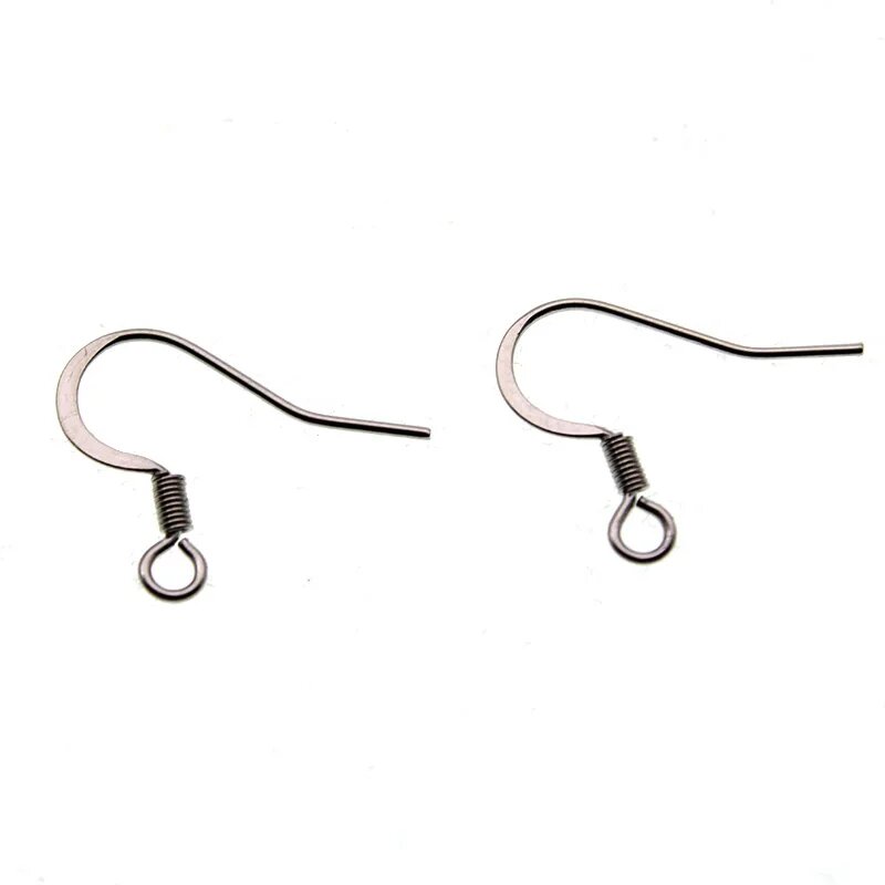 Застежки для сережек SUMOORL, нержавеющая сталь, 15х18 мм, 50 шт.