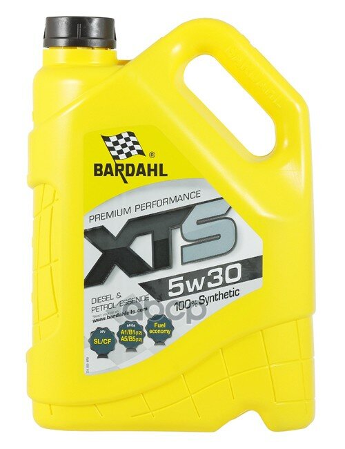 Bardahl Масло моторное синтетическое XTS 5W-30, 5л