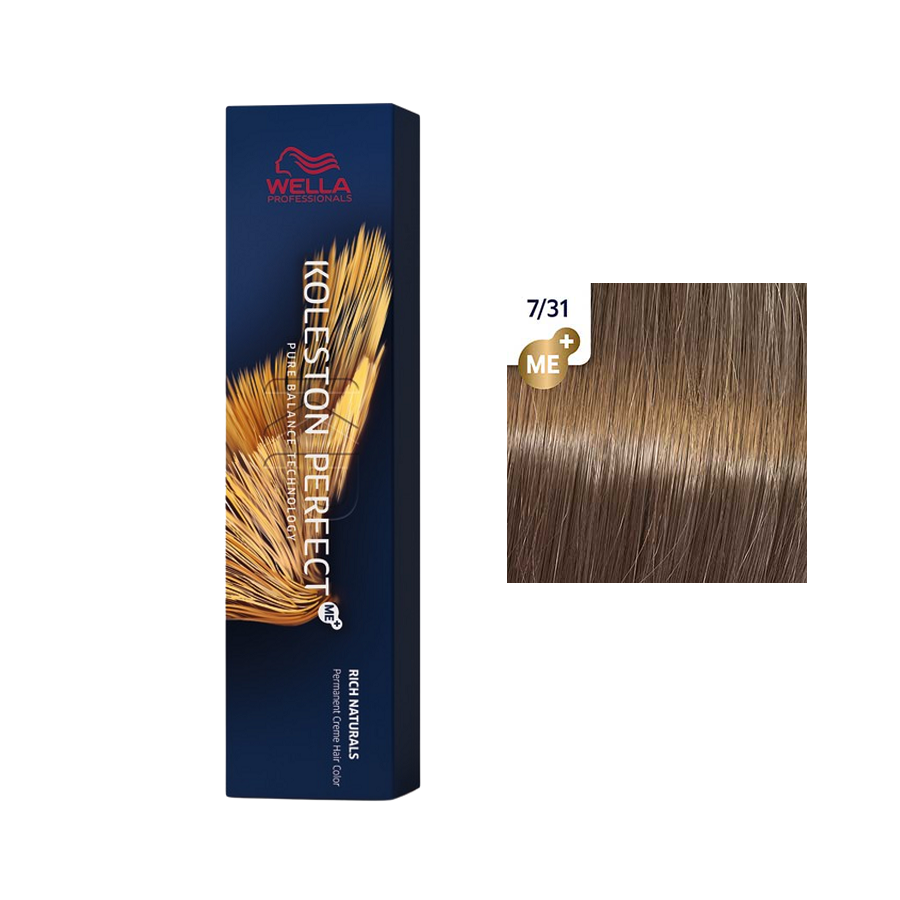 Wella Koleston Perfect ME+ 7/31 - Стойкая краска комо 60 мл