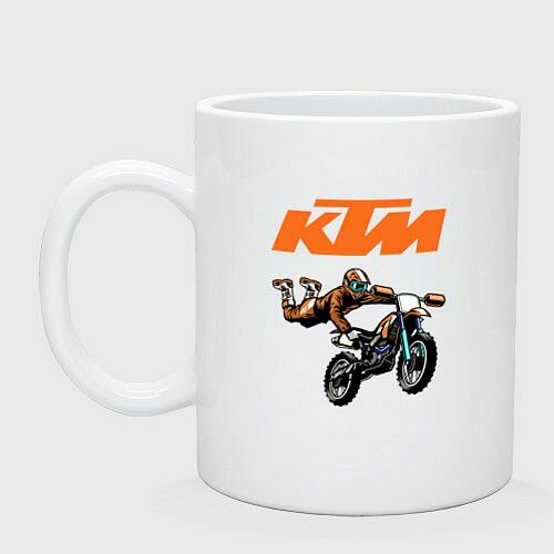 KTM мотокросс Z Керамическая кружка