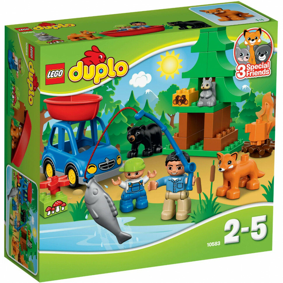 Конструктор LEGO DUPLO 10583 Рыбалка в лесу