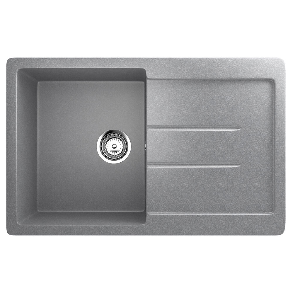 Кухонная мойка Ulgran Classic U-507-342 графит