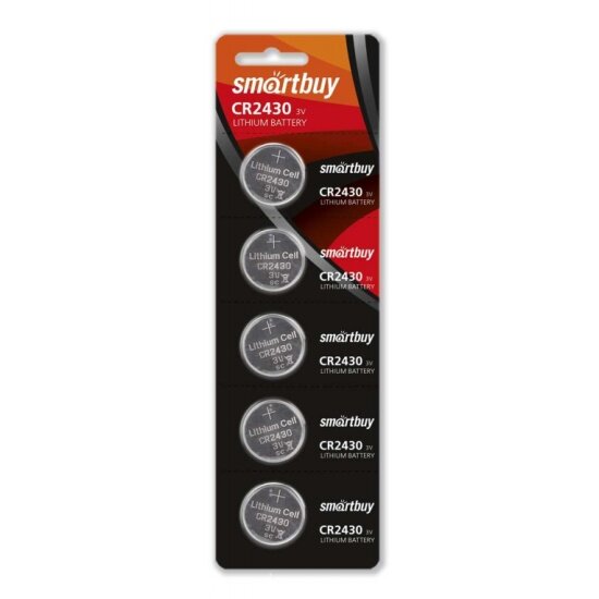 SmartBuy CR2430 Lithium бл 5