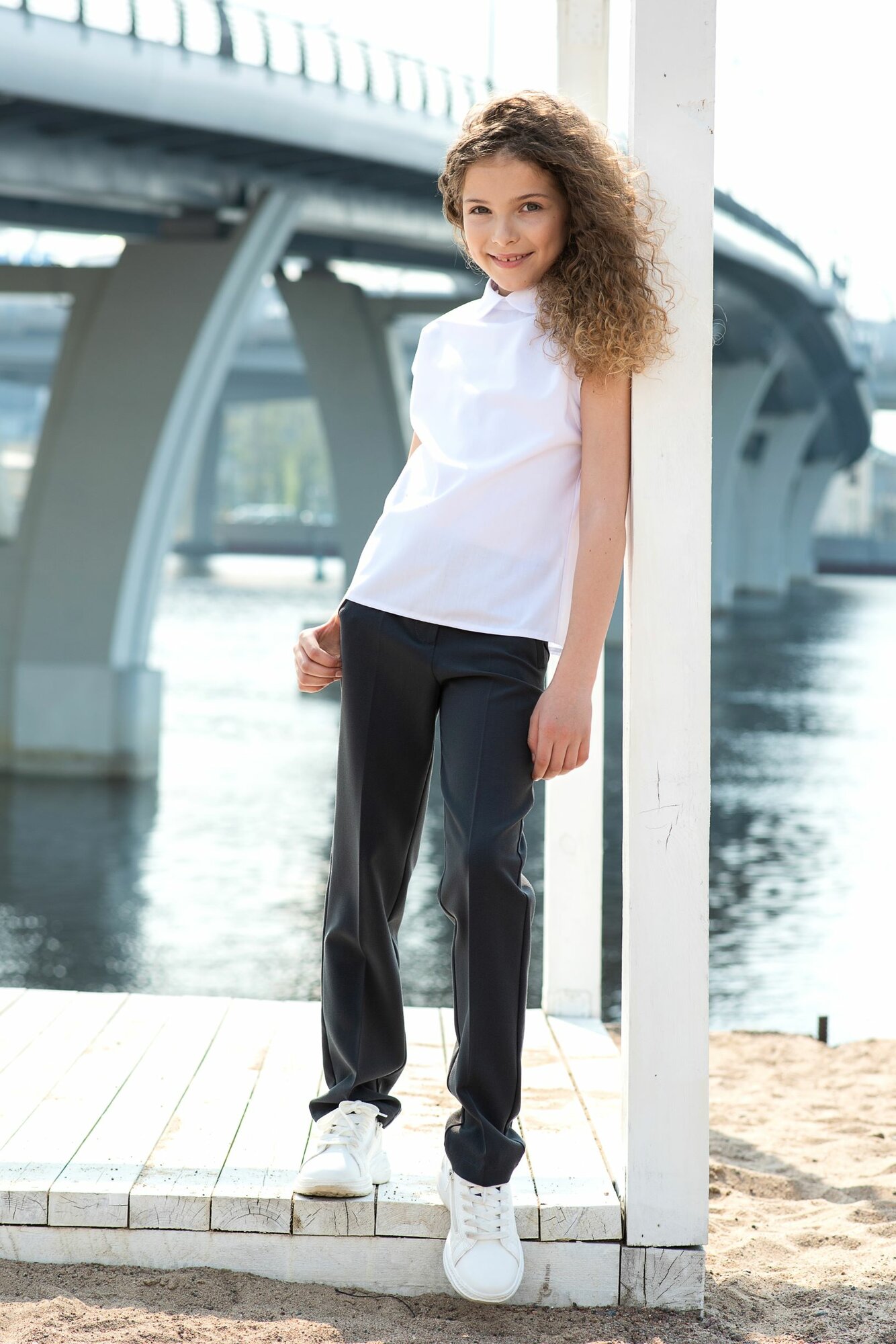 Брюки школьные