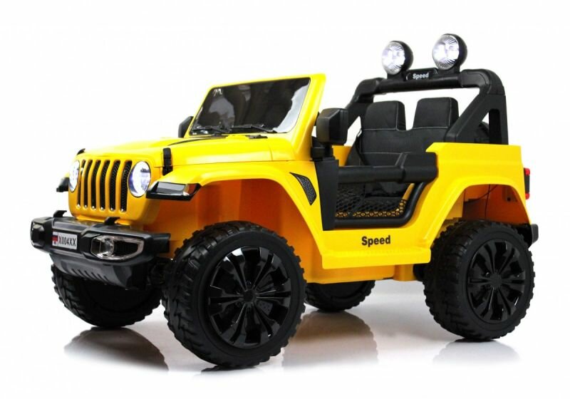 Другие электромобили Rivertoys Детский электромобиль X004XX желтый