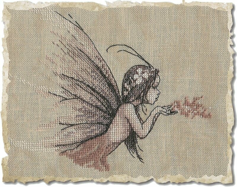 Набор для вышивания Nimue Poussiere de Fee, Волшебная пыльца, 12х16 см (ND. NIM.57-A036. K)