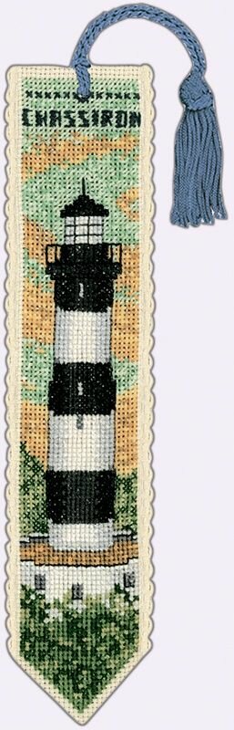 Набор для вышивания Le Bonheur Des Dames Закладка, Chassiron, Шассирон, 5х20 см (ND. BD.4546)