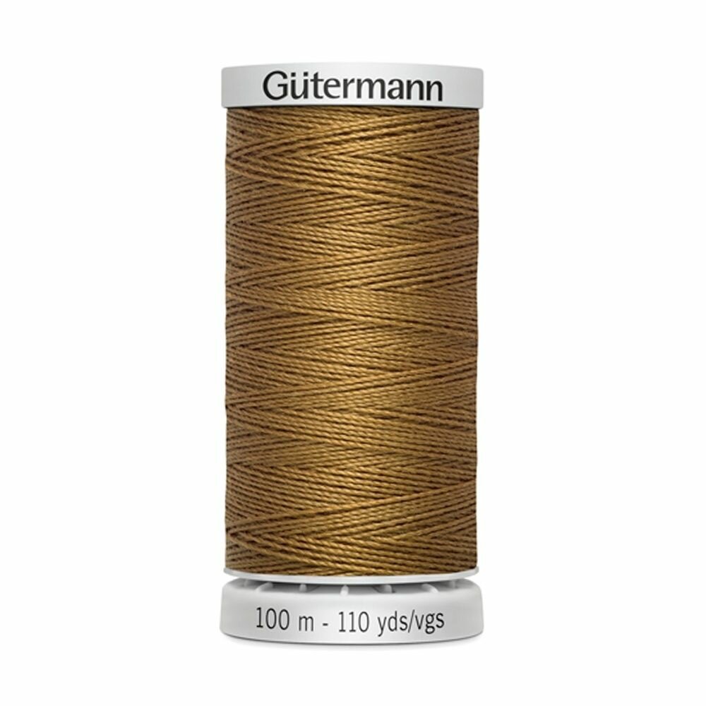 Швейные нитки Gutermann 40/100 м суперкрепкая, 100% полиэстер, цвет 887 бежево-горчичный, 5 шт (5)