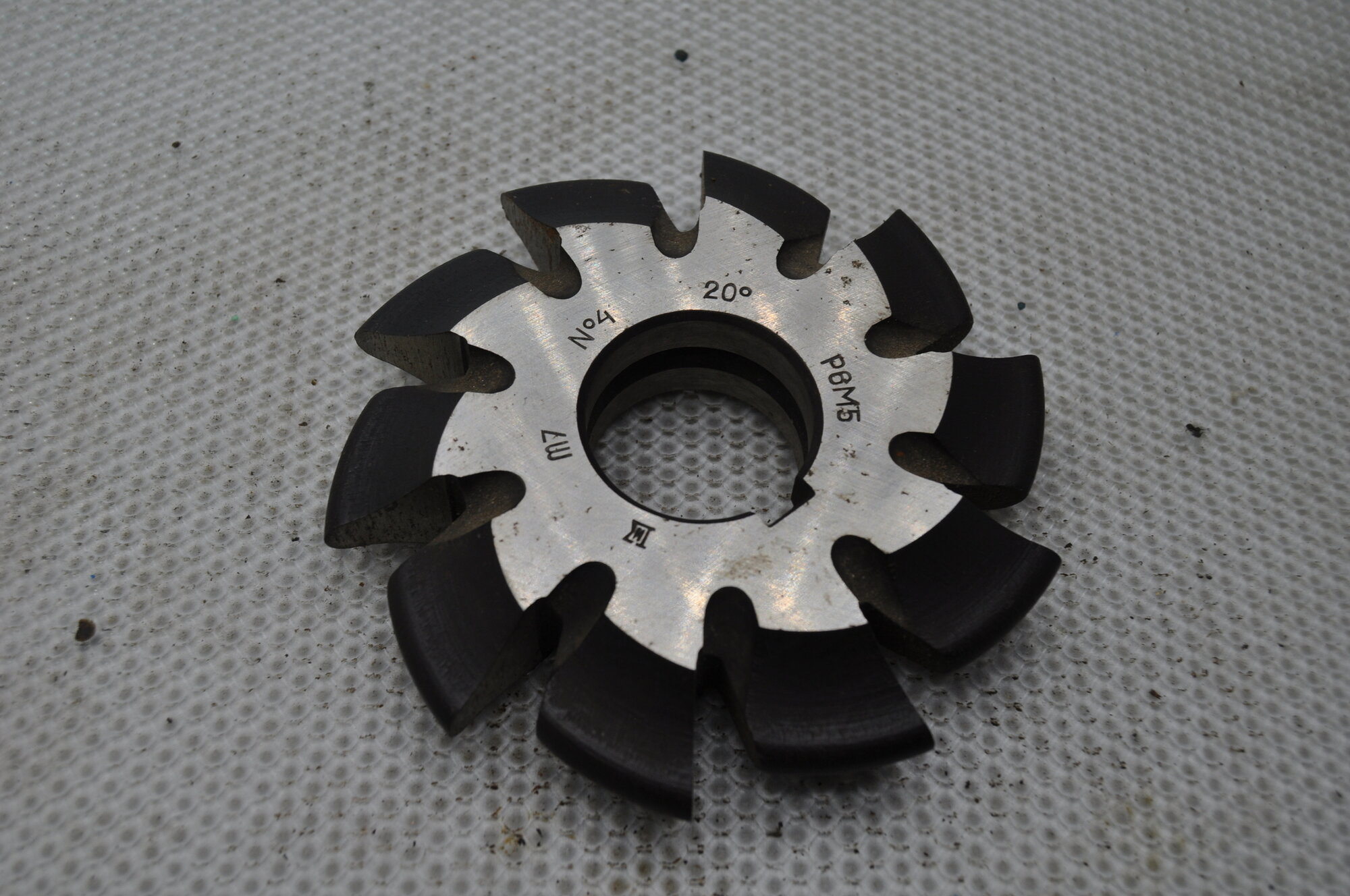 Фреза модульная М7 №4 (Р6М5) z 10