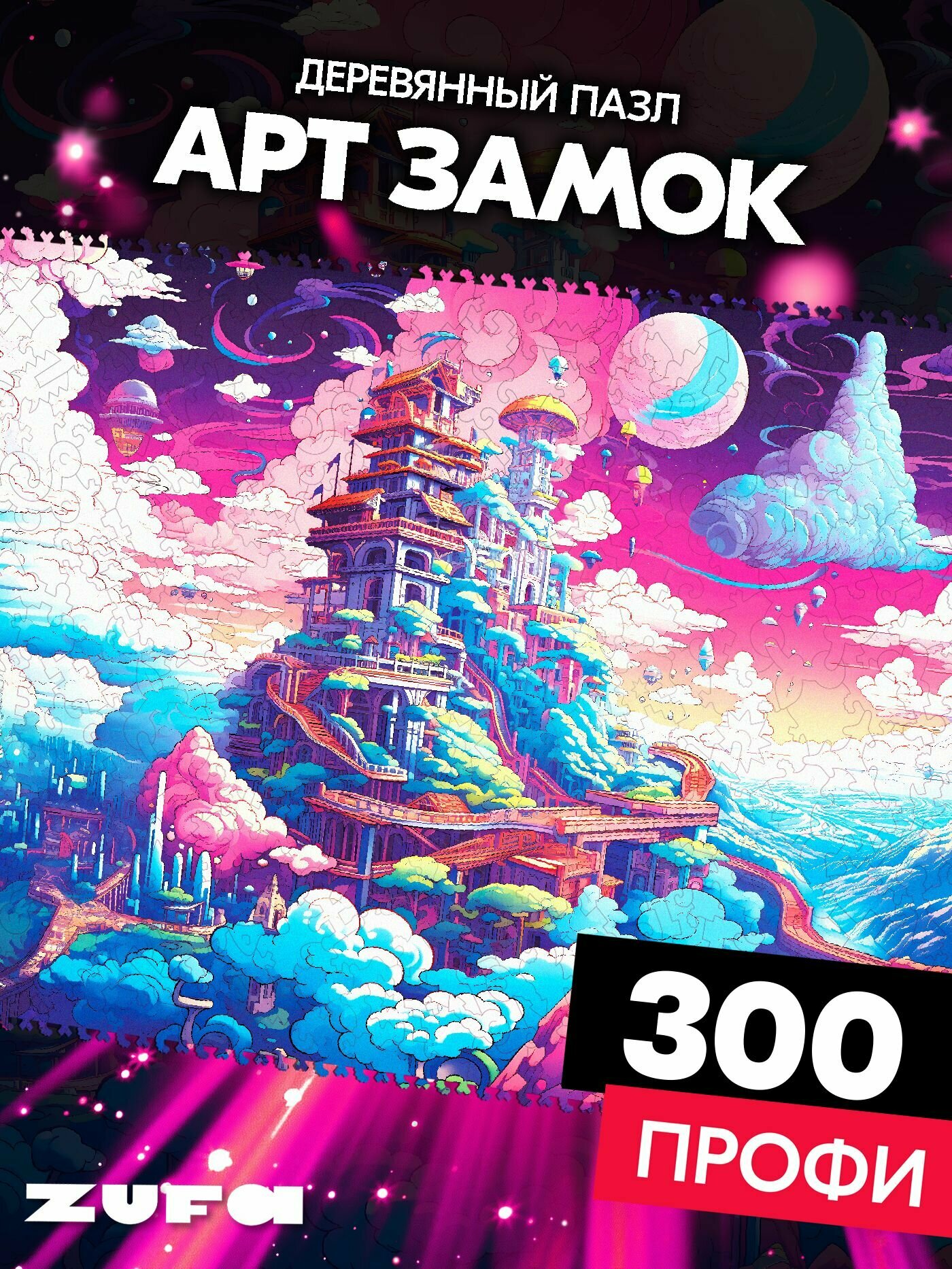 Пазл Арт замок 300 деталей Сложный