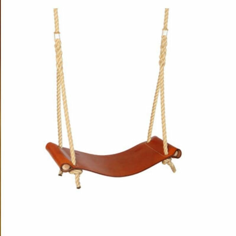 Кожаные детские качели, съемные, 26*53 см, переносная подвесная корзина для кемпинга на открытом воздухе