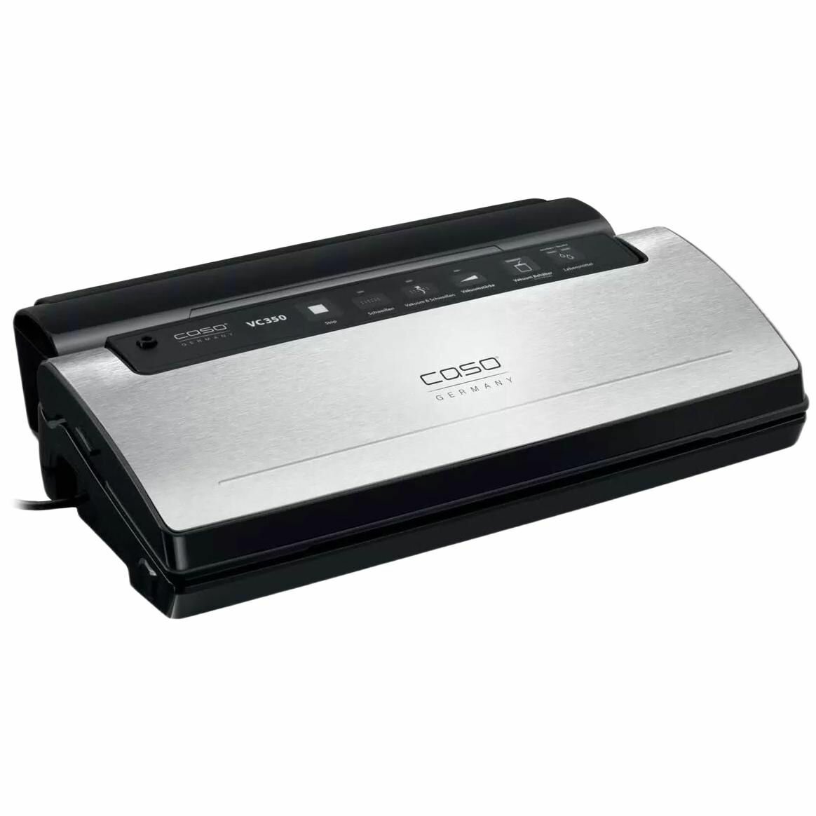 Вакуумный упаковщик Caso VC350, нержавеющая сталь, пластик, мощность 120Вт